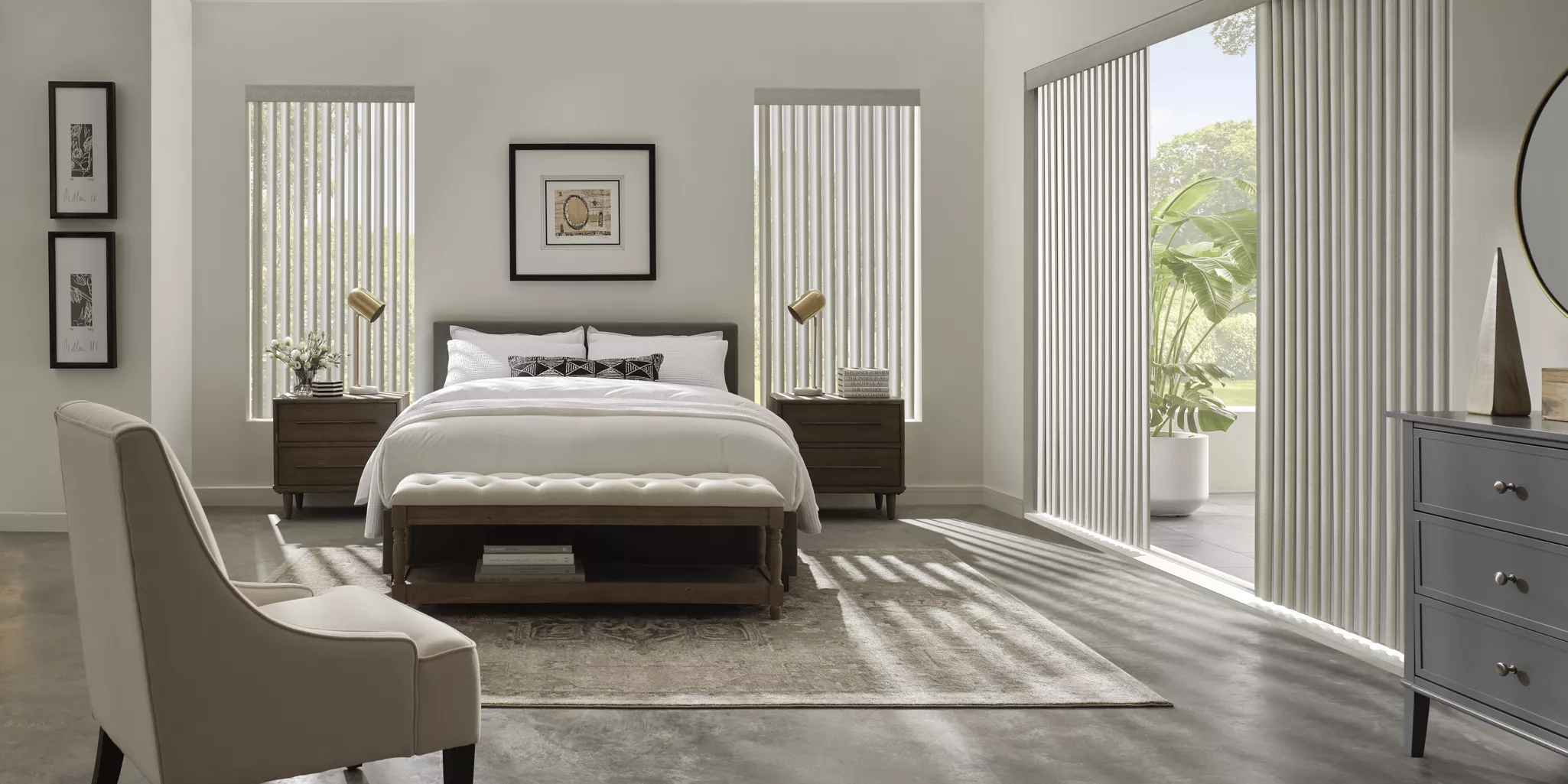 Cadence® Vertical Blinds - Richards Window Fashions